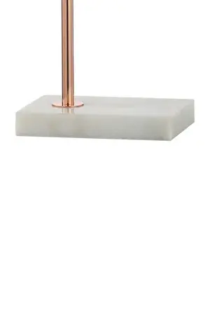 JONATHAN Y Lorena 22.25" Modern Glam Metal/marble Led Table Lamp