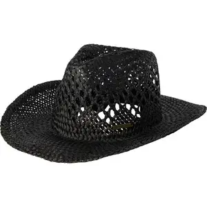 O'Neill Indio Straw Cowboy Hat - Black