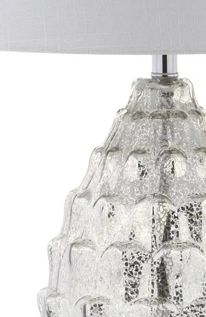 JONATHAN Y Artichoke 25.5" Glass Led Table Lamp