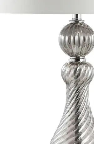 JONATHAN Y Murano 32" Swirled Crystal/glass Led Table Lamp
