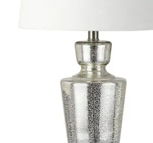 JONATHAN Y Olivia 26.5" Glass Led Table Lamp
