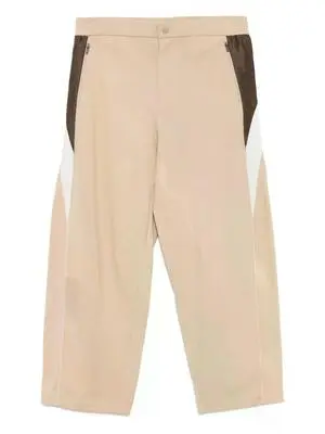 CROQUIS Side-striped Knitted Trousers