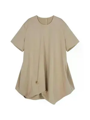 JNBY Drawstring-hem Dress - Neutrals