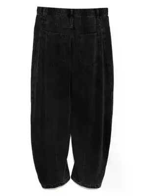 CROQUIS Washed Tapered Jeans