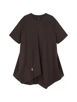 JNBY Drawstring-hem Dress - Brown