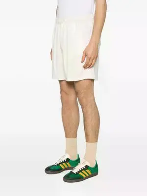 REPRESENT Knitted-panel Shorts - Neutrals