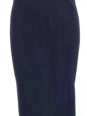 Remain Birger Christensen Ribbed High-waisted Skirt