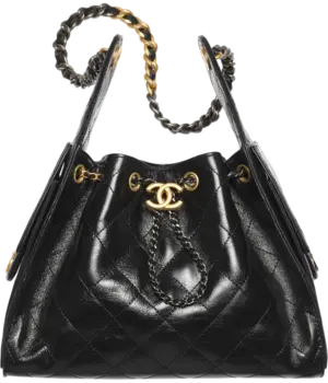 Chanel 25 Small Handbag Black