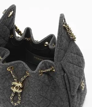 Chanel 25 Handbag - Dark Gray