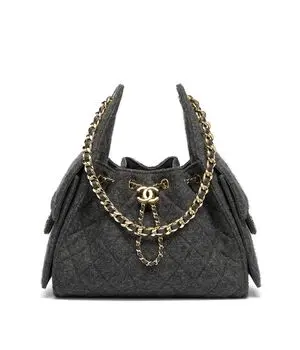 Chanel 25 Handbag - Dark Gray