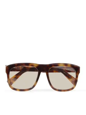 Saint Laurent Tortoiseshell Eyewear For Men
