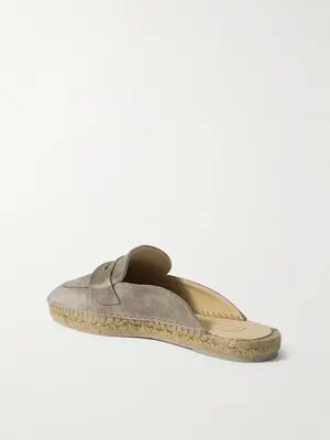 CastaÑer Nando Suede Espadrilles - Gray