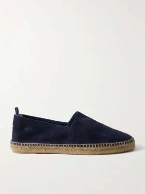 CastaÑer Pablo Suede Espadrilles - Navy