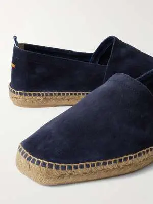 CastaÑer Pablo Suede Espadrilles - Navy