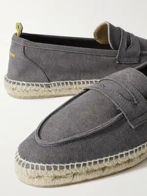 CastaÑer Nacho Canvas Espadrilles - Gray