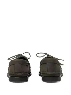 SCAROSSO Morgan Boat Shoes - Grey