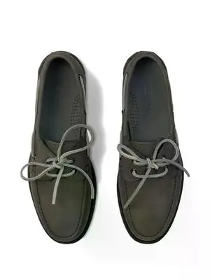 SCAROSSO Morgan Boat Shoes - Grey