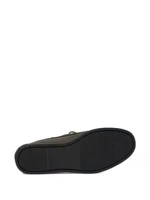 SCAROSSO Morgan Boat Shoes - Grey