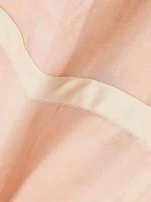 Carven Layered Cotton-gauze Gown
