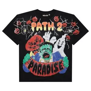 HELLSTAR Spooky Character T-shirt - Black