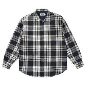 PALACE Check Insulated Shirt 'navy - Blue