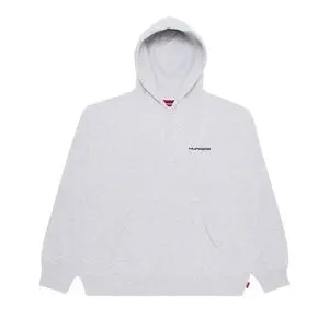 Supreme Stacked Hooded Sweatshirt - Grey