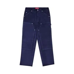Supreme Suede Double Knee Painter Pant - Blue