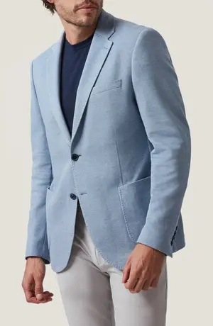 34 Heritage Matteo Pale Piqué Sport Coat