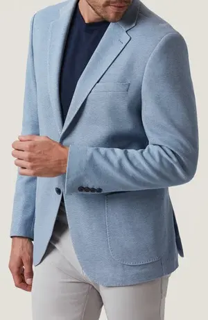34 Heritage Matteo Pale Piqué Sport Coat
