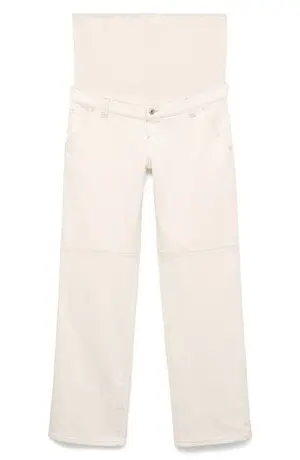 Mango Wide Leg Maternity Jeans