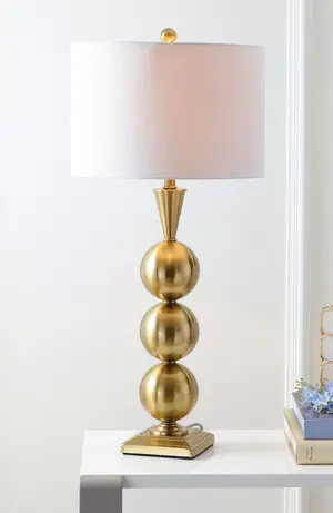 JONATHAN Y Mackenzie 33" Metal Led Table Lamp