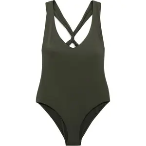 Mango Crossover Back One-piece Swimsuit