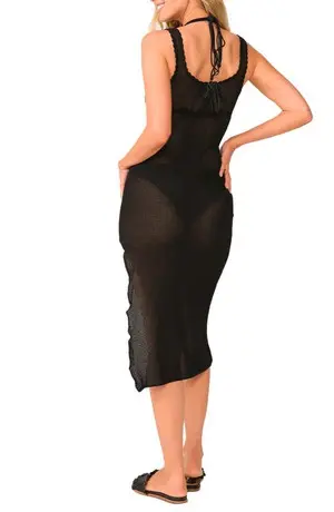 PQ SWIM Lettie Semisheer Cover-up Dress