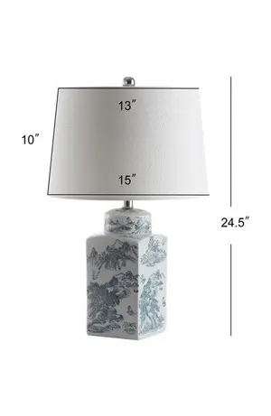 JONATHAN Y Audrey 24.5" Chinoiserie Led Table Lamp