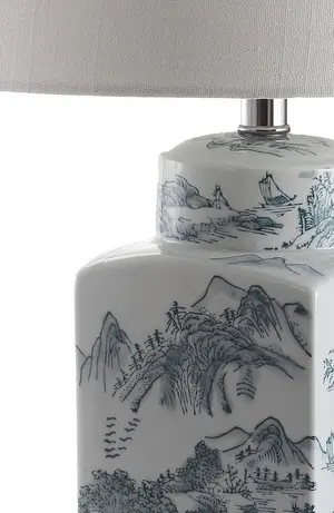 JONATHAN Y Audrey 24.5" Chinoiserie Led Table Lamp