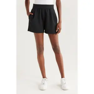 Nike 24.7 Dri-fit Mid-rise Loose 4-inch Shorts - 010 010 Black/dkskgy