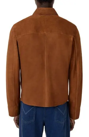 John Varvatos Marlee Suede Western Jacket