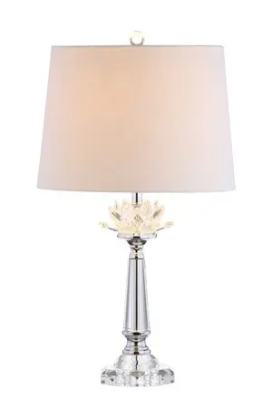 JONATHAN Y Day 24.5" Crystal Led Table Lamp