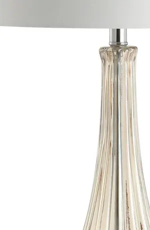 JONATHAN Y Dew Drop 32.75" Glass/crystal Led Table Lamp