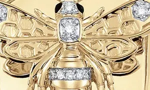 Sara Weinstock Queen Bee Diamond Pendant