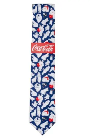 CUFFLINKS, INC. Coca-cola Polar Bear Necktie