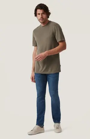 34 Heritage Courage Straight Leg Jeans - Mid Soft
