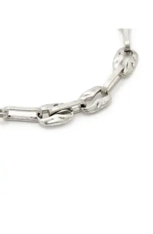 ALLSAINTS Hammered Link Chain Necklace