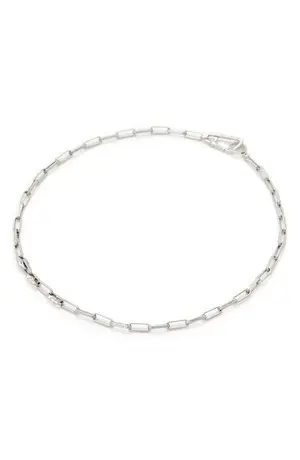 ALLSAINTS Hammered Link Chain Necklace