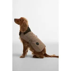Barbour Quilted Nylon Dog Coat - Sand Dune