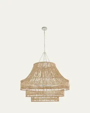 ARTERIORS Tulane Chandelier, 31"h - Brown