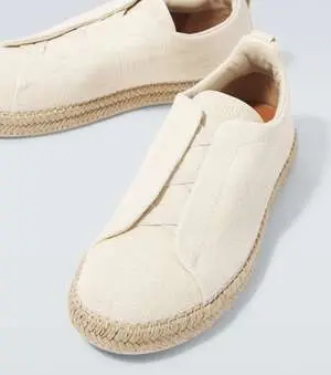 Zegna Triple Stitch Espadrilles