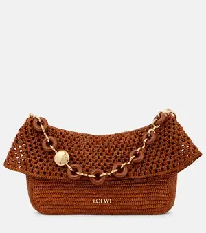 Loewe Woven Shoulder Bags