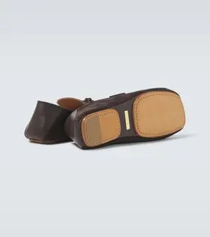 Bottega Veneta Daddy Suede Loafers - Brown