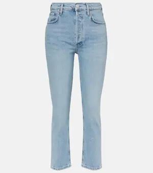 AGOLDE Agolde Riley High-Rise Straight Jeans